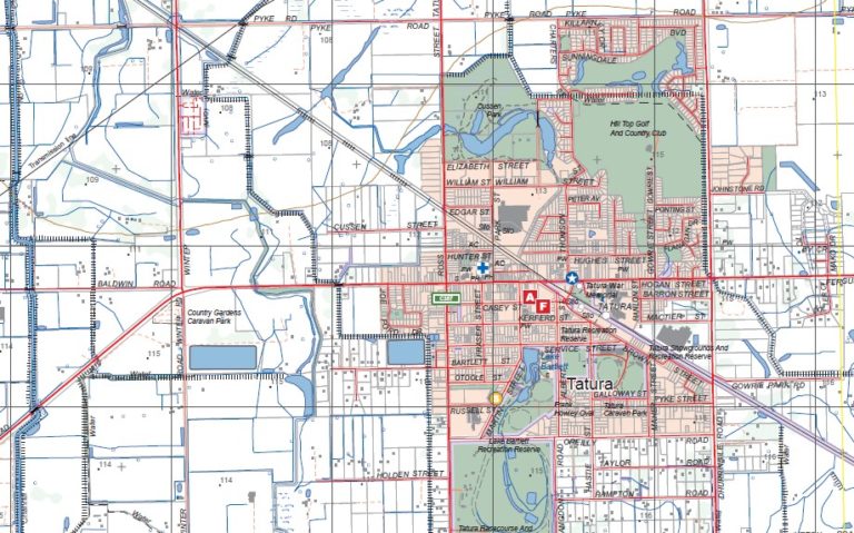 KYABRAM SOUTH 1-25,000 Vicmap Topo Map 7925-3-S - Maps, Books & Travel ...