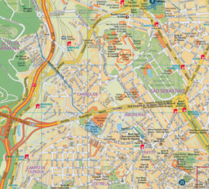 Lisbon Street Map Michelin Laminated - Maps, Books & Travel Guides