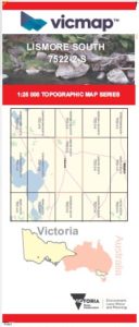 LISMORE SOUTH 1-25,000 Vicmap Topo Map 7522-2-S - Maps, Books & Travel ...
