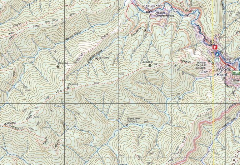 MATLOCK NORTH 1-25,000 Vicmap Topo Map 8122-4-N - Maps, Books & Travel ...