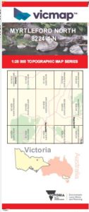 MYRTLEFORD NORTH 1-25,000 Vicmap Topo 8224-4-N - Maps, Books & Travel ...