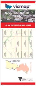 NUMURKAH NORTH 1-25,000 Vicmap Topo Map 7925-1-N - Maps, Books & Travel ...