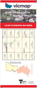 NUMURKAH SOUTH 1-25,000 Vicmap Topo Map 7925-1-S - Maps, Books & Travel ...