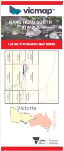 RAMS HEAD SOUTH 1-25,000 Vicmap Topo Map 8126-3-S - Maps, Books ...