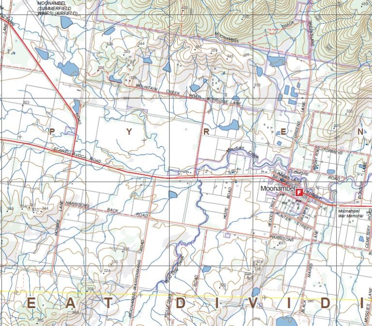 REDBANK SOUTH 1-25,000 Vicmap Topo Map 7524-2-S - Maps, Books & Travel ...