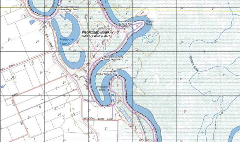 ROBINVALE SOUTH 1-25,000 Vicmap Topo Map 7428-1-S - Maps, Books ...