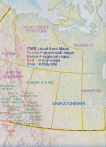 Saskatchewan Map ITMB - Maps, Books & Travel Guides