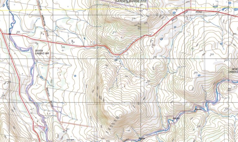 STRATHBOGIE SOUTH 1-25,000 Vicmap Topo 8024-3-S - Maps, Books & Travel ...