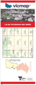 TAGGERTY SOUTH 1-25,000 Vicmap Topo Map 8023-3-S - Maps, Books & Travel ...