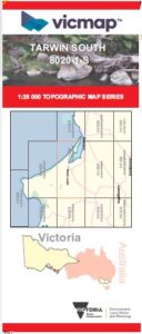 TARWIN SOUTH 1-25,000 Vicmap Topo Map 8020-1-S - Maps, Books & Travel ...