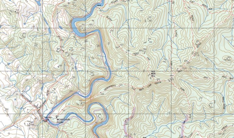 TAYLOR SOUTH 1-25,000 Vicmap Topographic Map 8422-4-S - Maps, Books ...