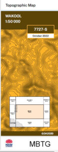 Wakool 1-50,000 NSW Topographic Map - Maps, Books & Travel Guides