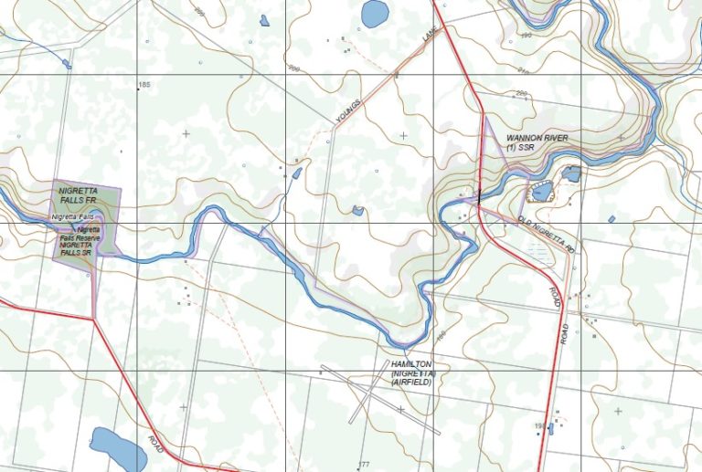 WANNON SOUTH 1-25,000 Vicmap Topo Map 7222-1-S - Maps, Books & Travel ...