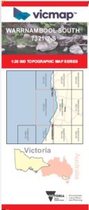 WARRNAMBOOL SOUTH 1-25,000 Vicmap Topo 7321-2-S - Maps, Books & Travel ...