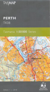 Perth 1-50,000 Topographic Map Tasmap - Maps, Books & Travel Guides