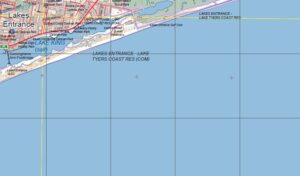 TYERS SOUTH 1-25,000 Vicmap Topo Map 8522-3-S - Maps, Books & Travel Guides