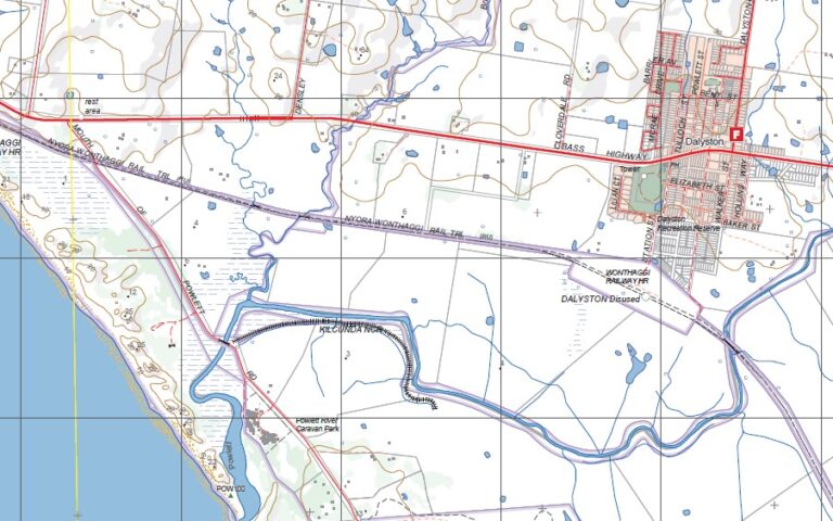 WONTHAGGI NORTH 1-25,000 Vicmap Topo Map 8020-4-N - Maps, Books ...
