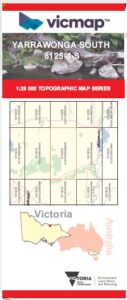 YARRAWONGA SOUTH 1-25,000 Vicmap Topo 8125-4-S - Maps, Books & Travel ...