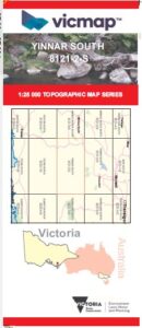 YINNAR SOUTH 1-25,000 Vicmap Topo Map 8121-2-S - Maps, Books & Travel ...