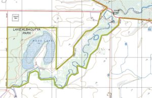 ALBACUTYA NORTH 1-25,000 Vicmap Topo Map 7226-2-N - Maps, Books ...