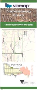 Cohuna Mathoura 1-100,000 Vicmap Topo 7726-7826 - Maps, Books & Travel ...
