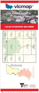 COLIGNAN NORTH 1-25,000 Vicmap Topo Map 7328-1-N - Maps, Books & Travel ...