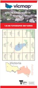 HINDMARSH NORTH 1-25,000 Vicmap Topo Map 7225-1-N - Maps, Books ...
