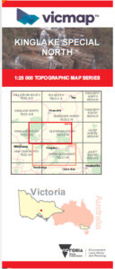 Kinglake Special North 1-25,000 Vicmap Topo Map - Maps, Books & Travel ...