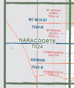 KIDMAN SOUTH 1-25,000 Vicmap Topo Map 7024-2-S - Maps, Books & Travel ...