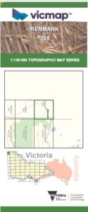 RENMARK 1-100,000 Vicmap Topographic Map 7029 - Maps, Books & Travel Guides