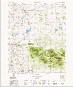 Tambellup 1-100,000 Topographic Map 2429 Geoscience Australia - Maps ...