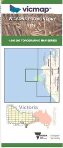 WILSONS PROMONTORY 1-100,000 Vicmap Topo 8119 - Maps, Books & Travel Guides