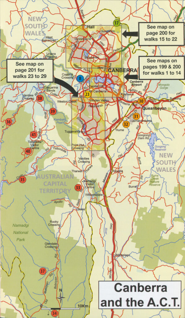 Canberra's Best Bush Park & City Walks Edition 3 - Maps, Books & Travel ...