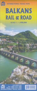 Balkans Rail and Road Map ITMB - Maps, Books & Travel Guides