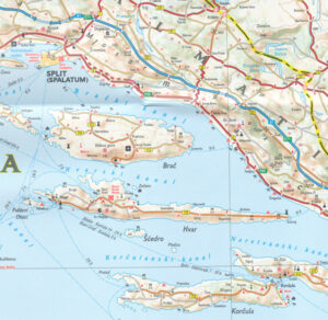 Croatia Map National Geographic - Maps, Books & Travel Guides