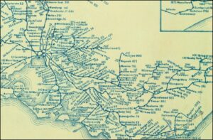 Victorian Railways Map 1927 Flat Poster - Maps, Books & Travel Guides