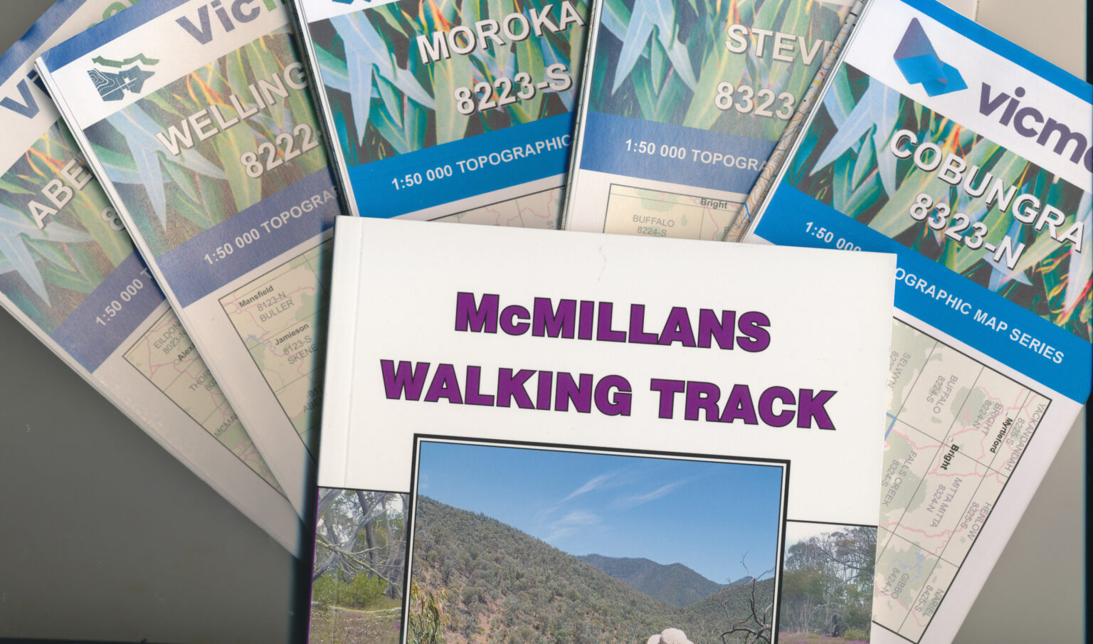 McMillans Walking Track Book 1-50,000 Topo Map Set - Maps, Books ...