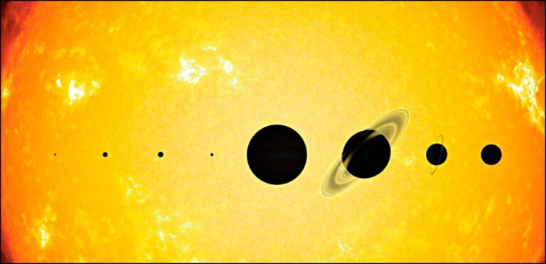 Our Solar System Sun and Planets Size NASA Poster Flat Paper and ...