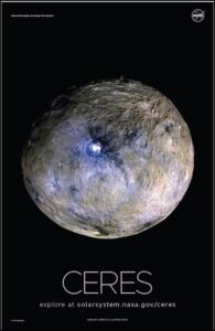 Ceres NASA Poster Flat Paper and Laminated Version - Maps, Books ...