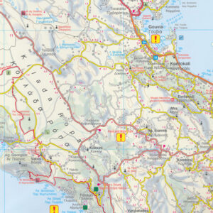 Corfu Map Freytag and Berndt - Maps, Books & Travel Guides