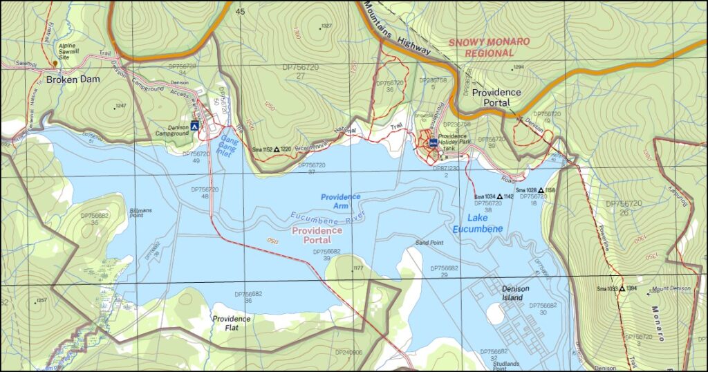 Denison 1-25,000 NSW Topographic Map 8626-3-S - Maps, Books & Travel Guides