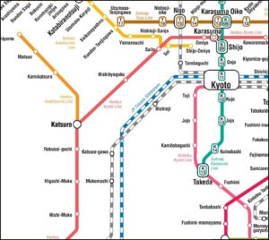 Kobe Subway Rail Map - Maps, Books & Travel Guides