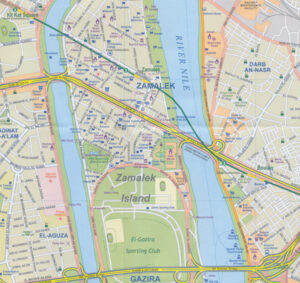 Cairo Nile Delta Map ITMB - Maps, Books & Travel Guides