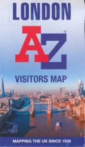 London Visitor Map A-Z - Maps, Books & Travel Guides