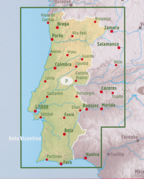 Portugal Map Freytag and Berndt - Maps, Books & Travel Guides