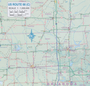 Route 66 Map ITMB - Maps, Books & Travel Guides