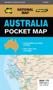 Australia Pocket Map 179 UBD - Maps, Books & Travel Guides
