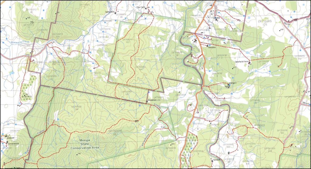 Braidwood 1-25,000 NSW Topographic Map 8827-2-S - Maps, Books & Travel ...