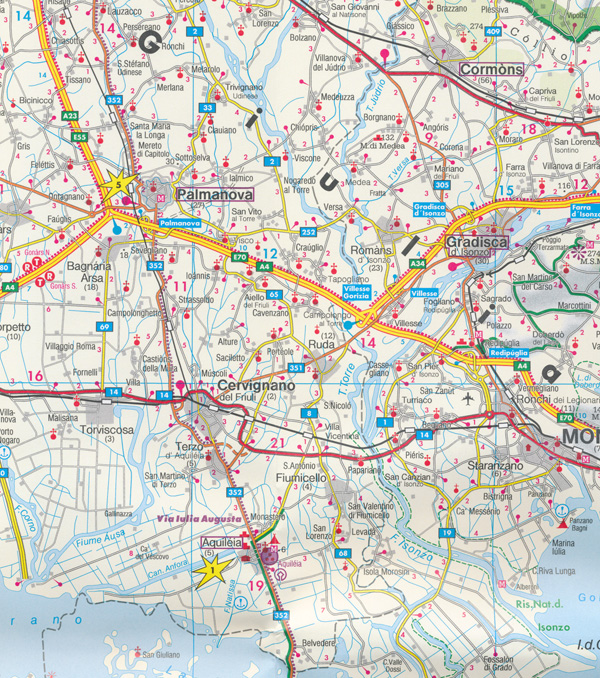 Ognistil Faedis Udine Map Mobili Trieste Udine Gorizia|Negozi
