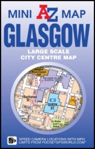 Glasgow Mini Map A-Z - Maps, Books & Travel Guides